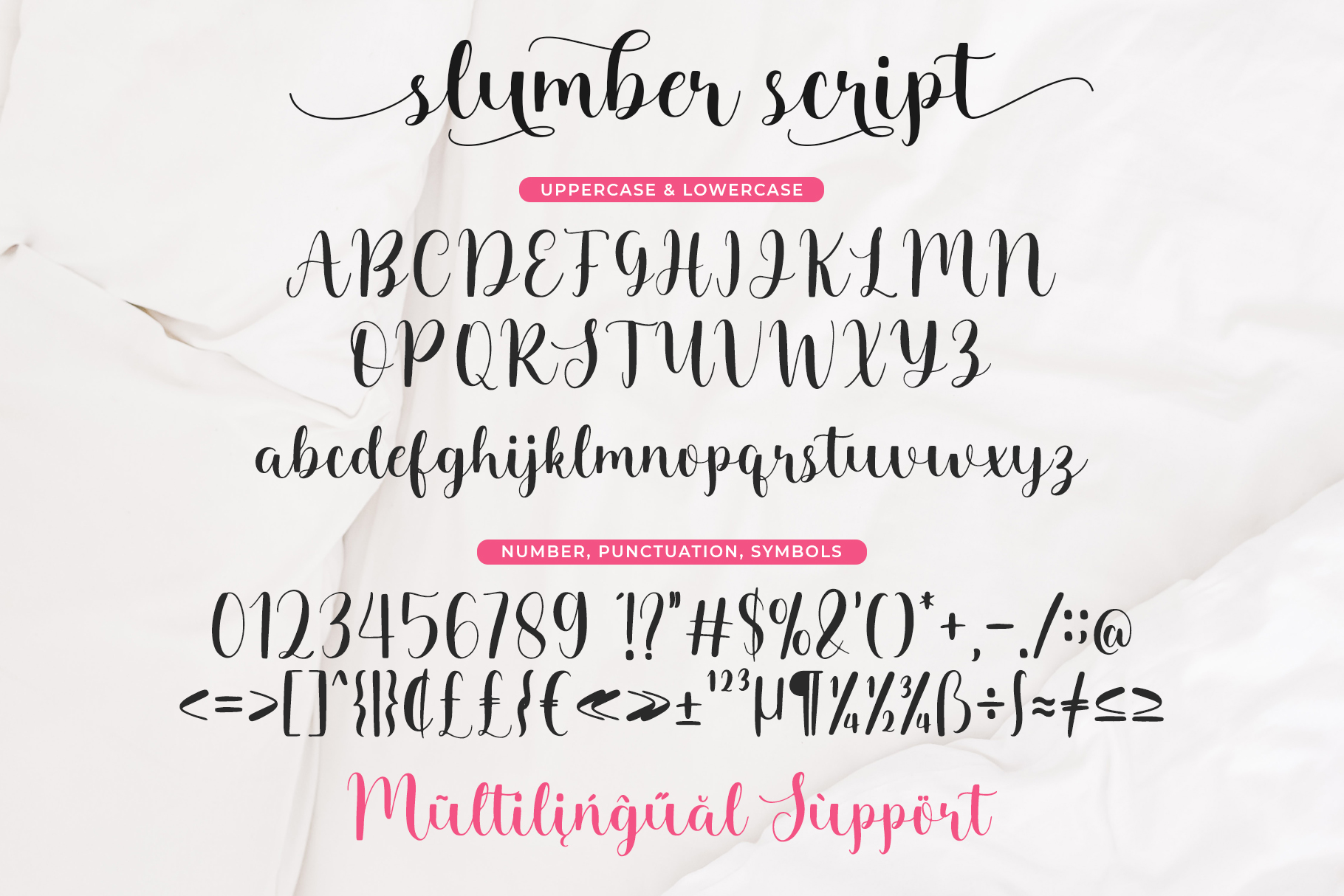 Slumber Script, Fonts | GraphicRiver