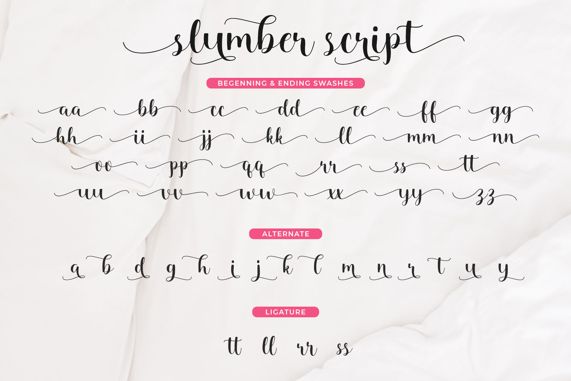 Slumber Script, Fonts | GraphicRiver
