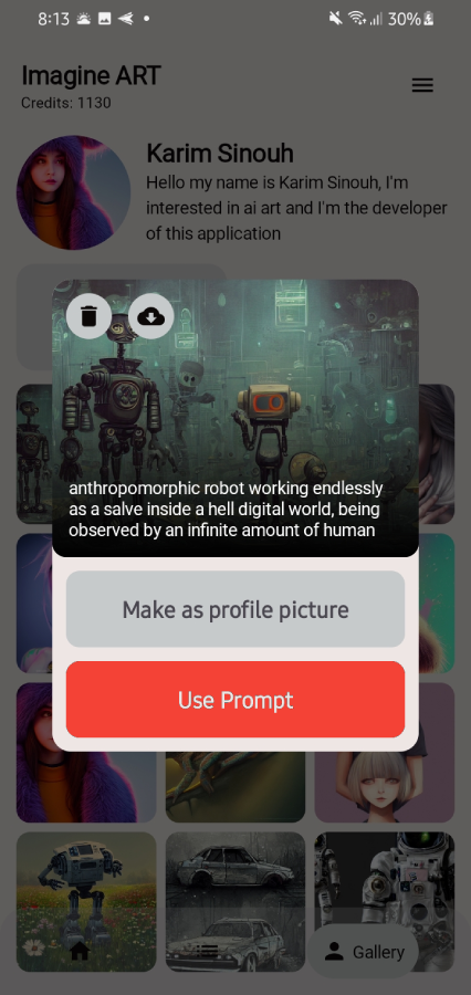 AI Art Creator - turn text into art by karimsinouh | CodeCanyon