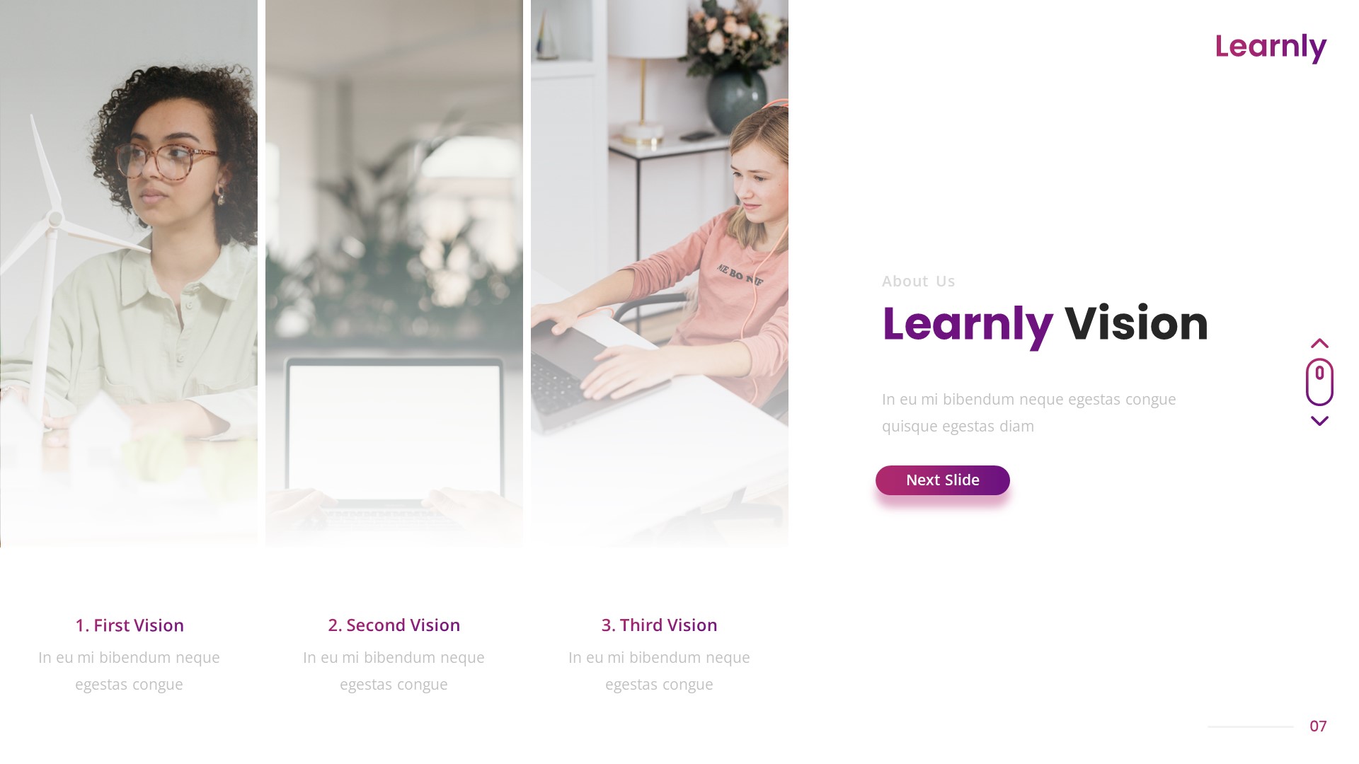 Learnly - Education Presentation Google Slides Template by SlideShoot