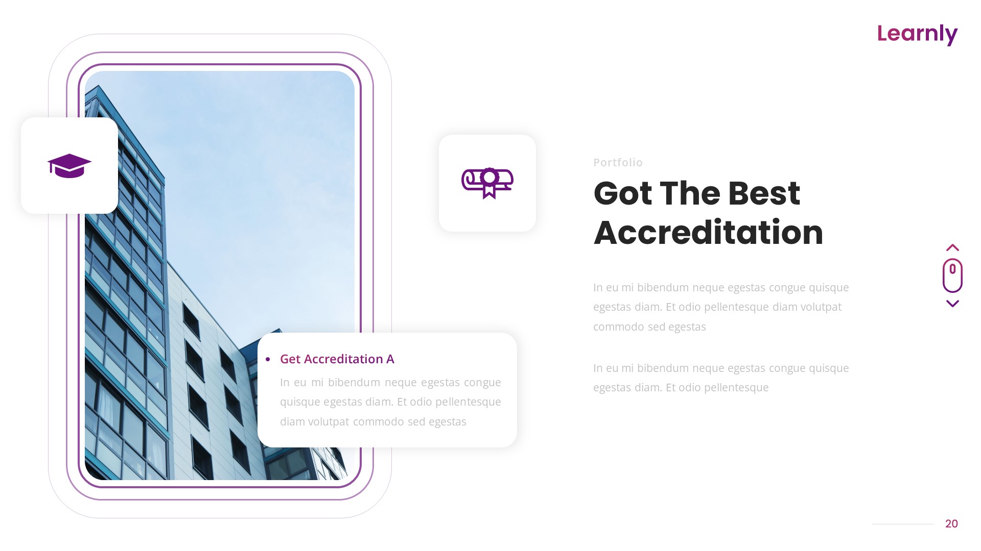 Learnly - Education Presentation Google Slides Template by SlideShoot