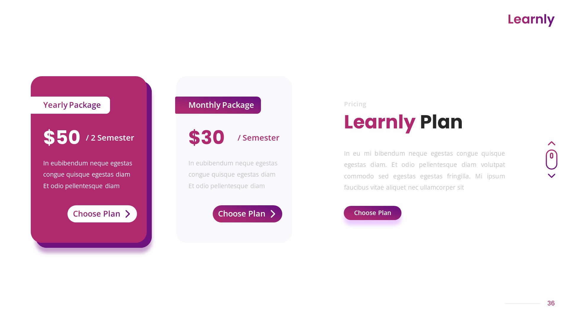 Learnly - Education Presentation Google Slides Template by SlideShoot