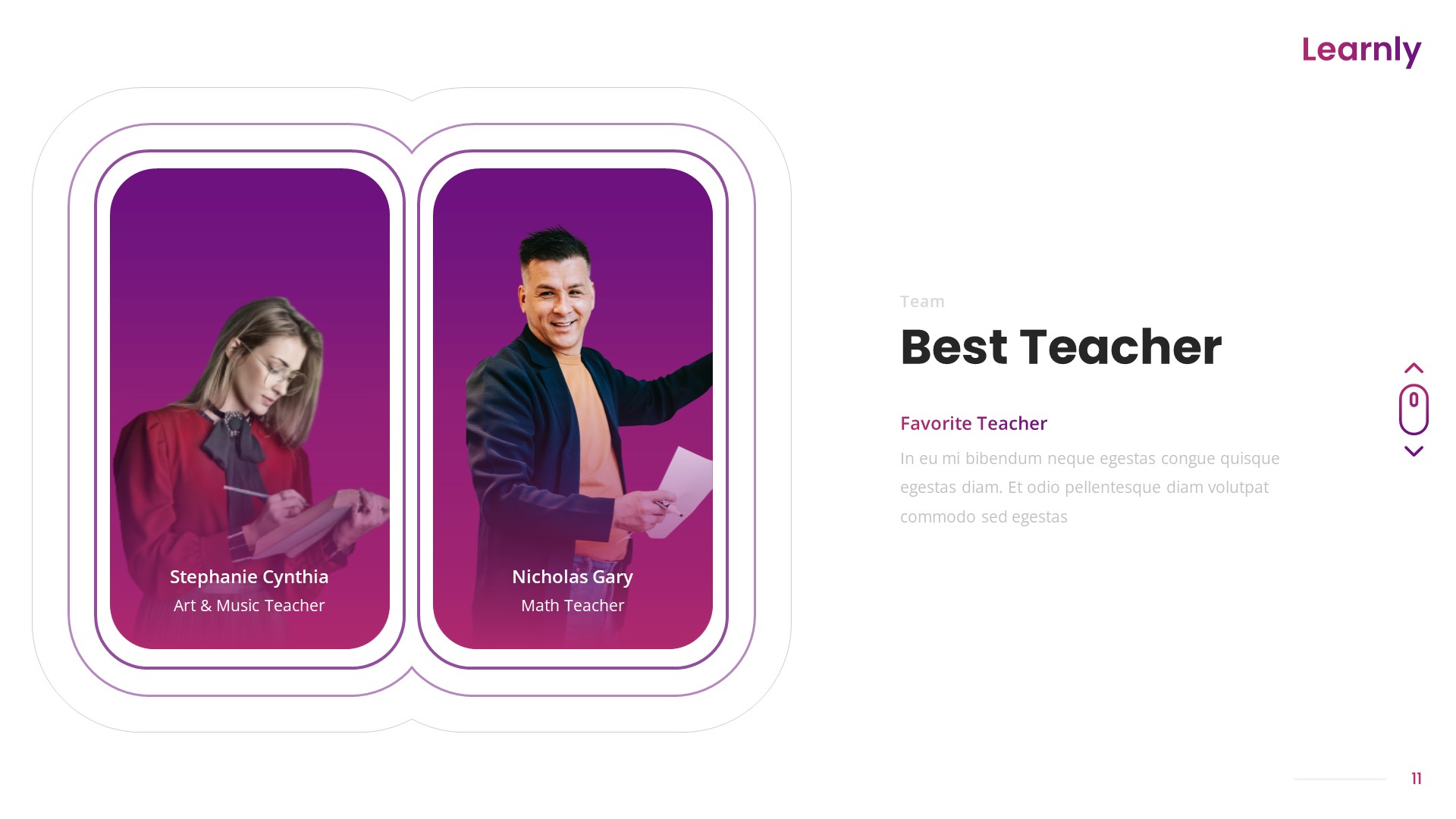 Learnly - Education Presentation Keynote Template, Presentation Templates