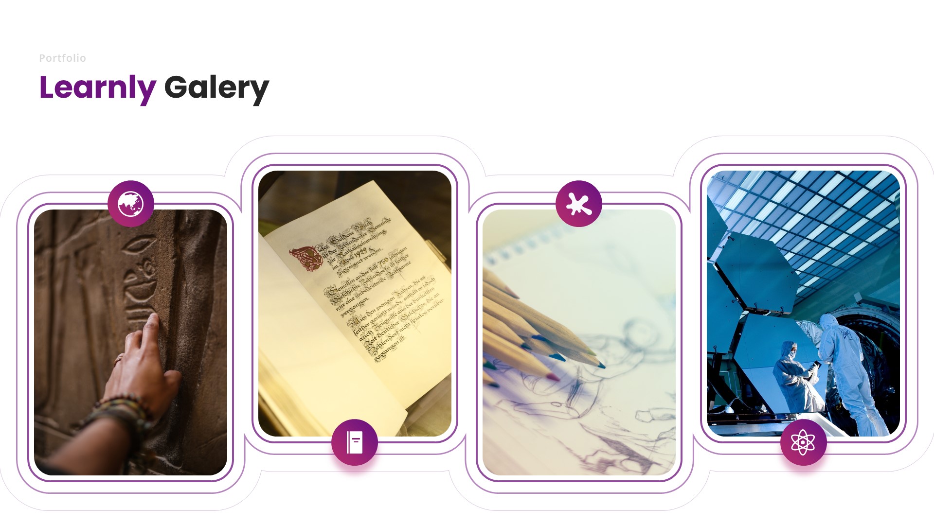 Learnly - Education Presentation Keynote Template, Presentation Templates