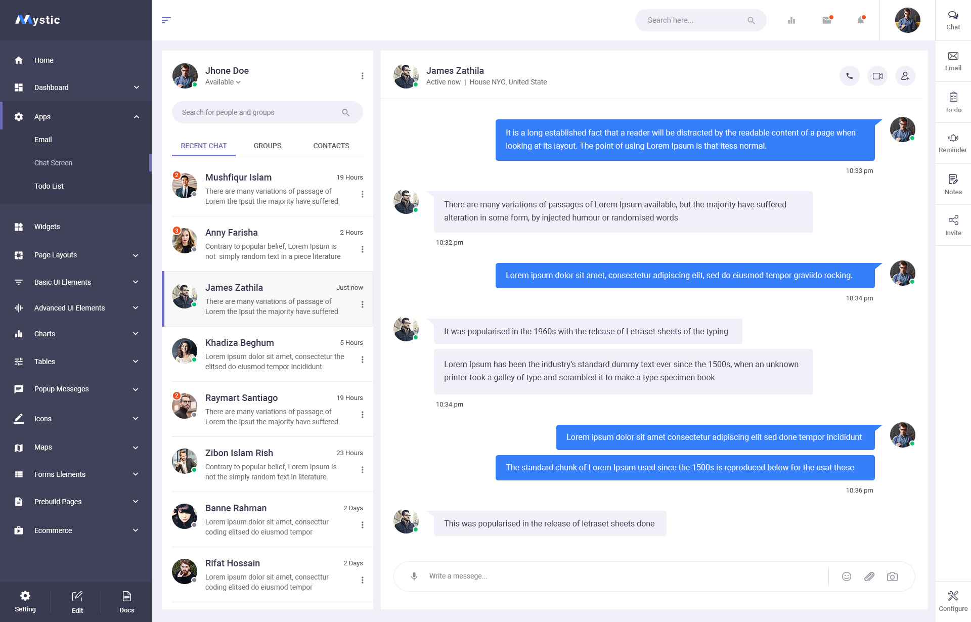 Mystic | Admin Dashboard XD Template by metropolitantheme | ThemeForest