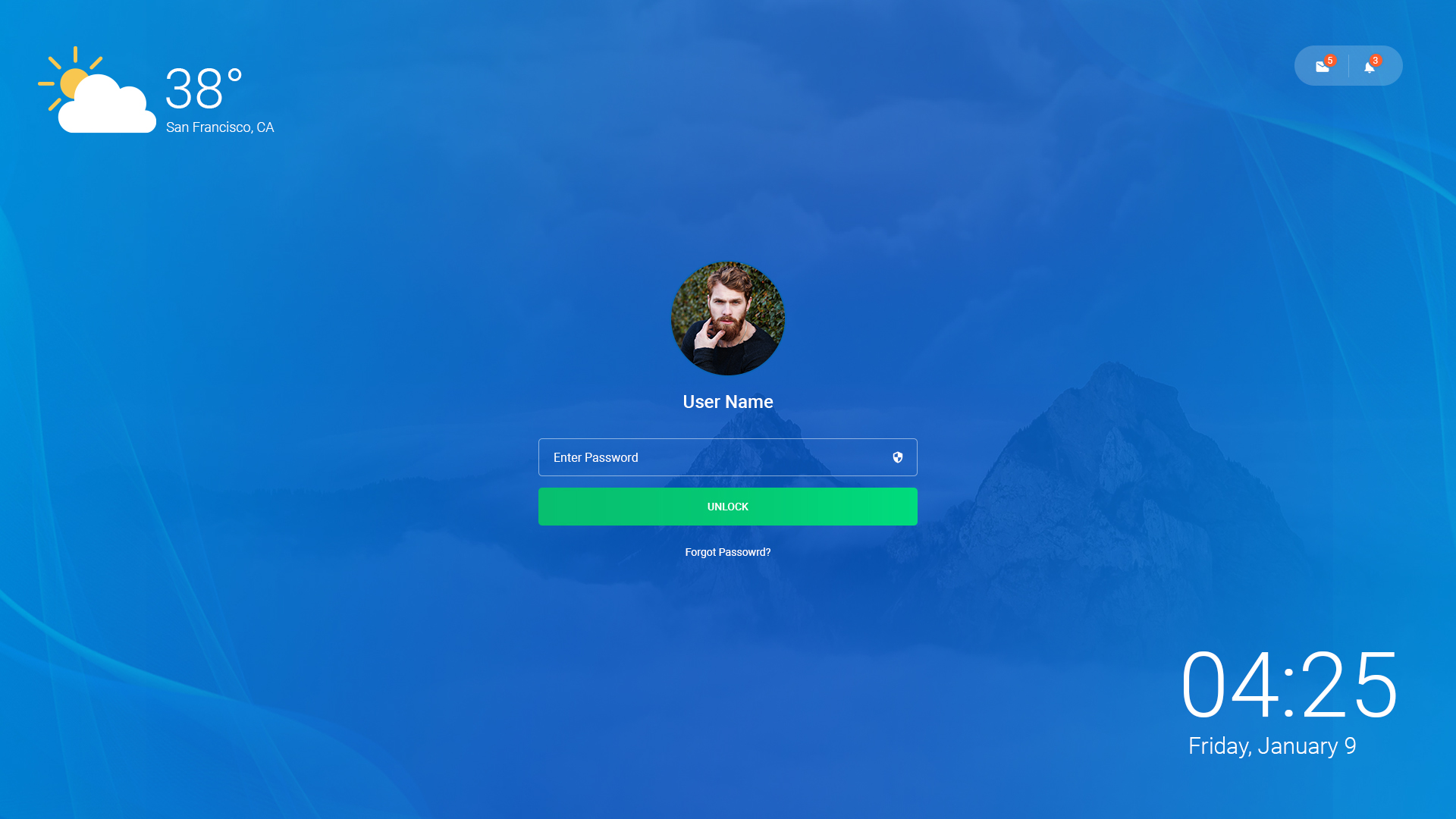 Mystic | Admin Dashboard XD Template by metropolitantheme | ThemeForest