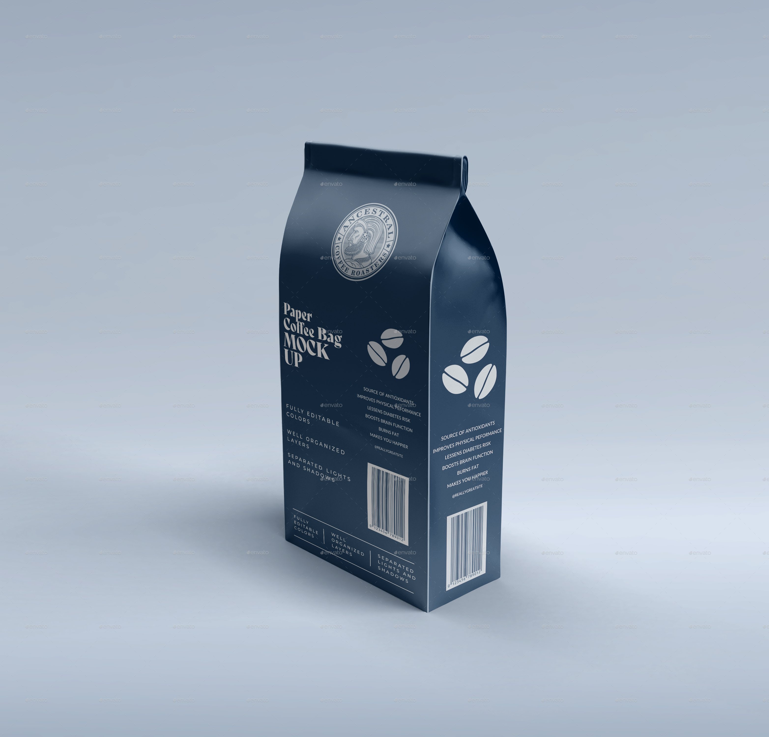 Coffee Bag Mockup PSD Template, Graphics | GraphicRiver