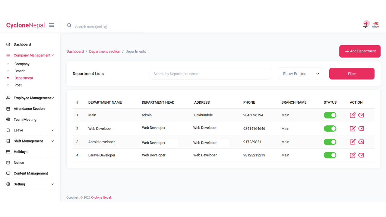 DigitalHR - A Complete HR Management System (Kotlin) by HtmlDesignTemplates