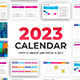 Calendar 2023 PowerPoint Template Design, Presentation Templates ...