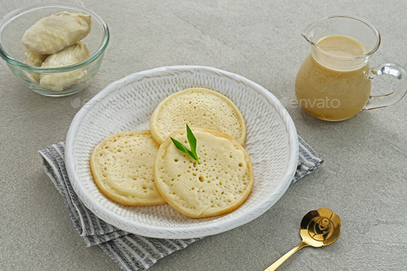 Serabi Durian, Indonesian pancake Stock Photo by tyasindayanti | PhotoDune