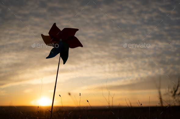 pinwheel sunset outdoors Stock Photo by Starlingvadim | PhotoDune
