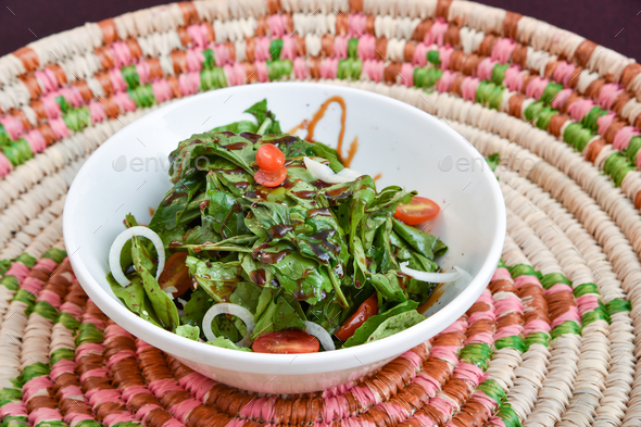 Arabic Food - Rocca Salad Stock Photo by ActiorJordan | PhotoDune