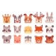 Animal Square Face, Vectors | GraphicRiver