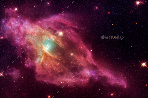 Cosmos Stars Cluster Structure Stunning Astrophotography Dramatic ...