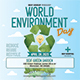 World Environment Flyer Set by arifpoernomo | GraphicRiver