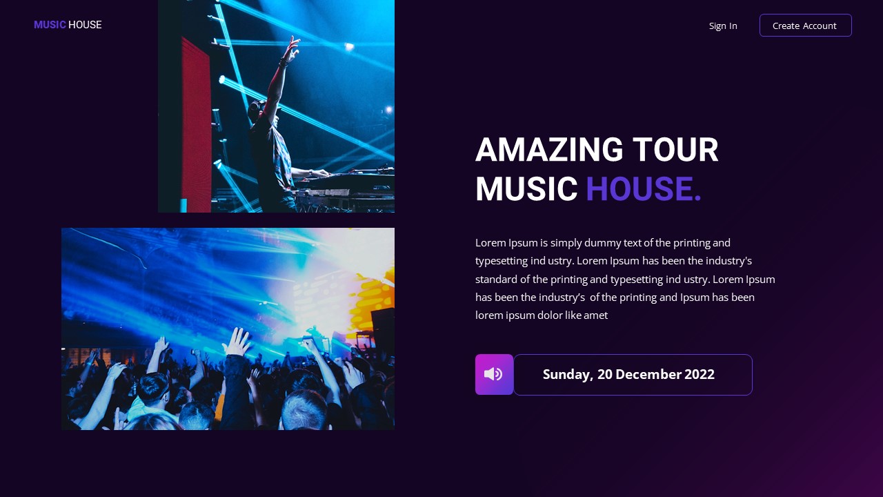 Beat Music Presentation Template, Presentation Templates | GraphicRiver