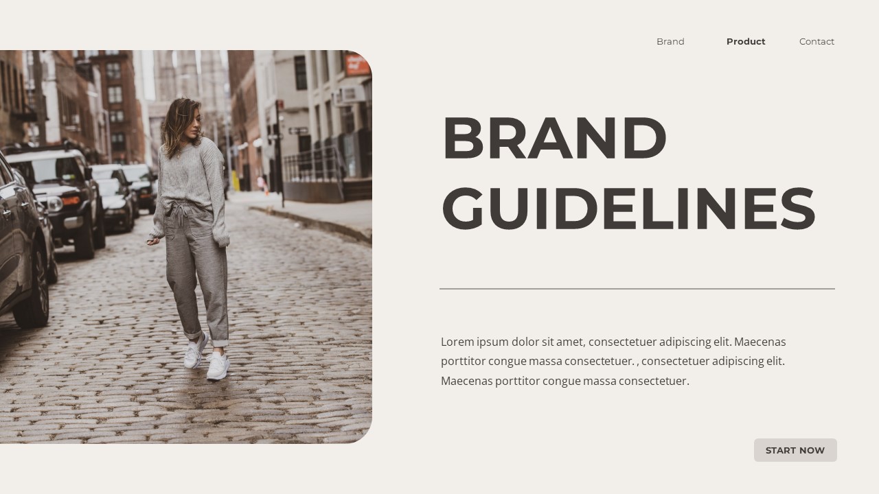 Brand Guidline Powerpoint Template, Presentation Templates | GraphicRiver