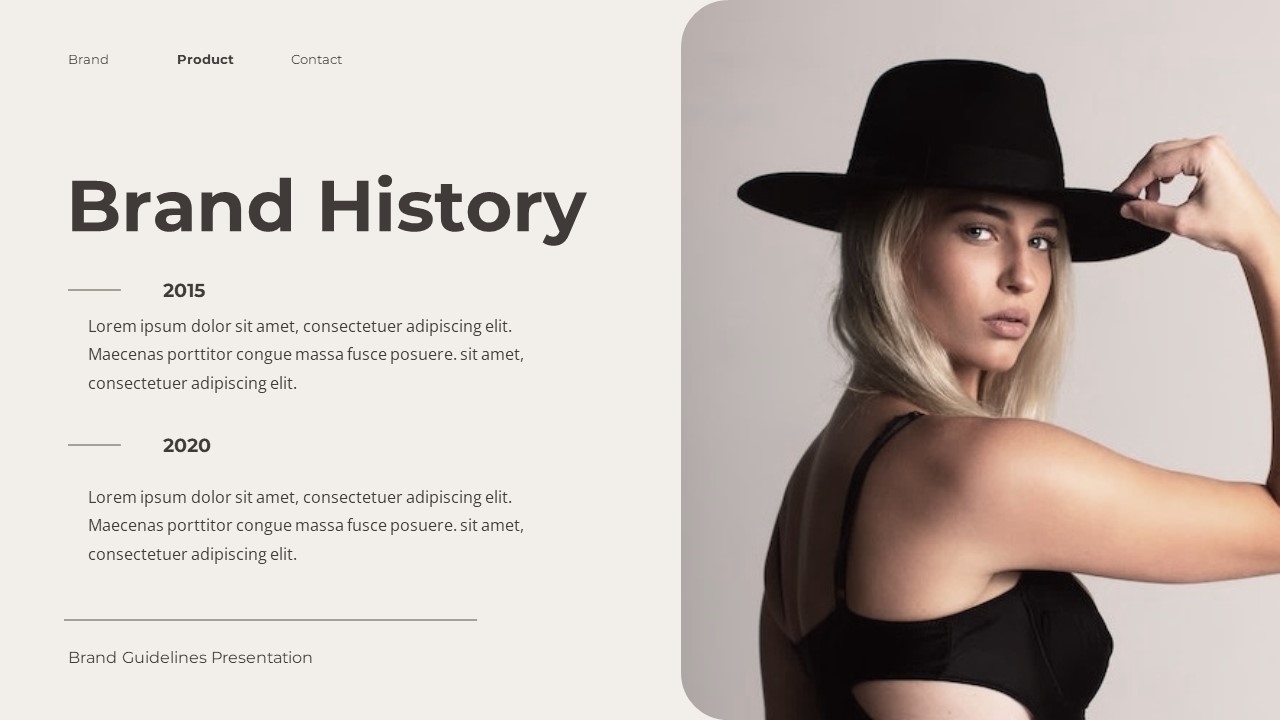 Brand Guidline Powerpoint Template, Presentation Templates | GraphicRiver