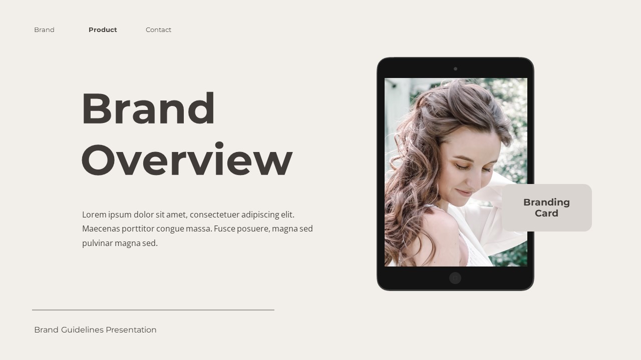Brand Guidline Powerpoint Template, Presentation Templates | GraphicRiver