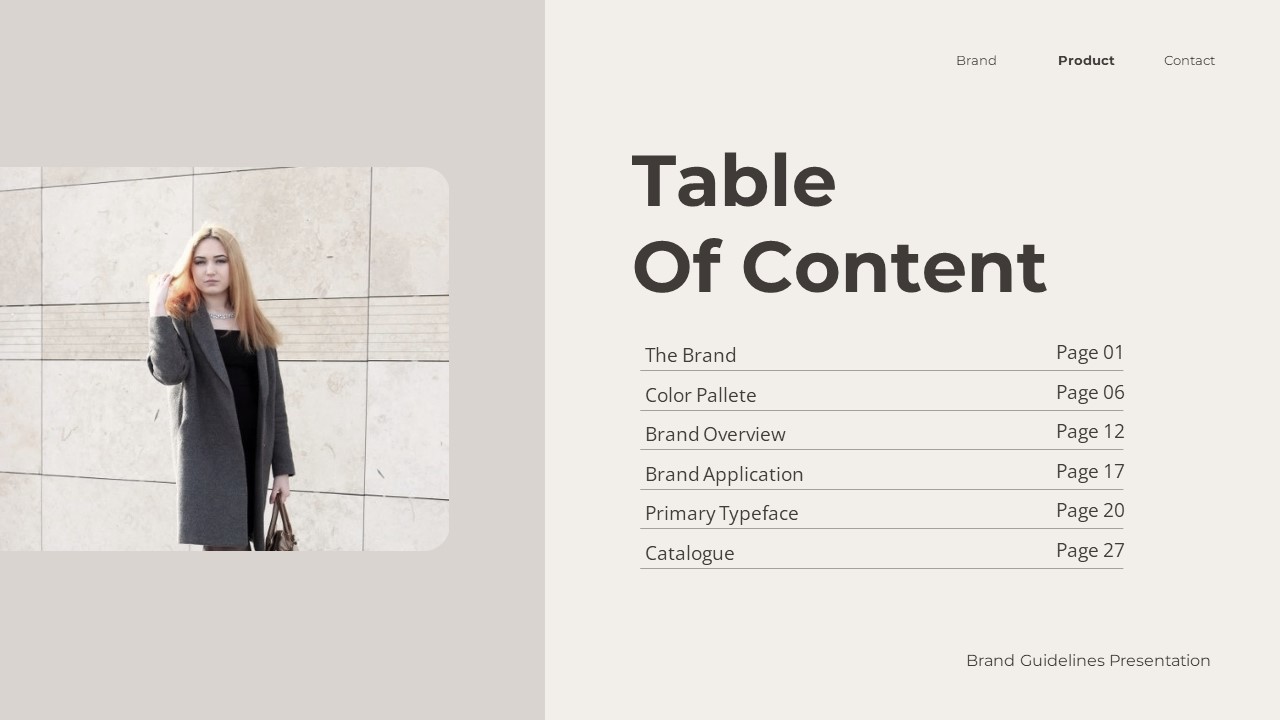 Brand Guidline Powerpoint Template, Presentation Templates | GraphicRiver