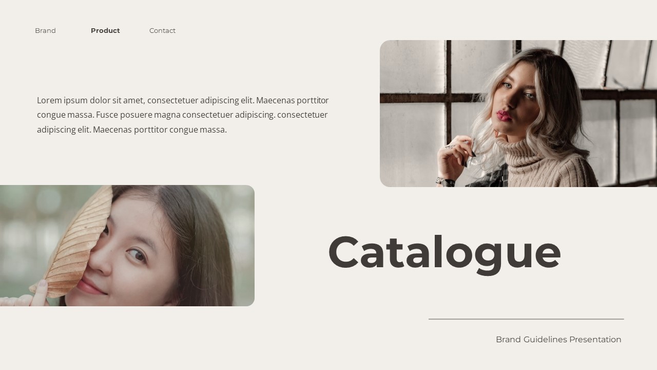 Brand Guidline Powerpoint Template, Presentation Templates | GraphicRiver