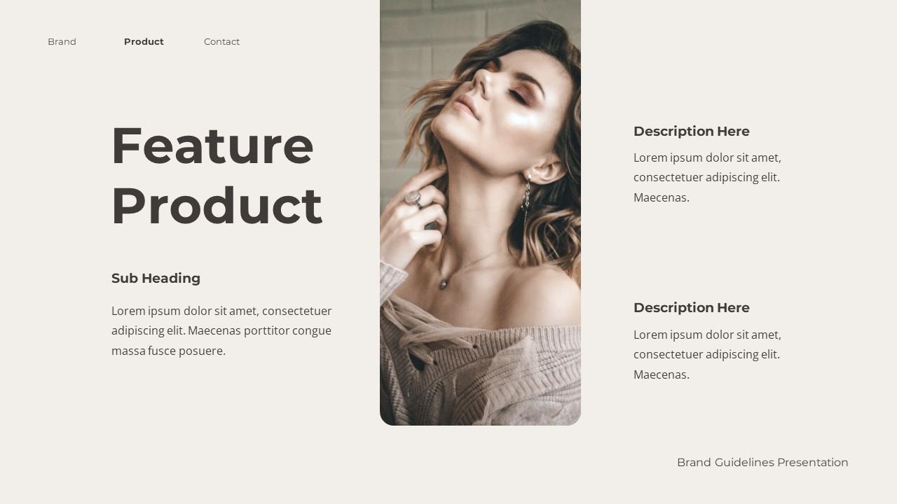 Brand Guidline Powerpoint Template, Presentation Templates | GraphicRiver