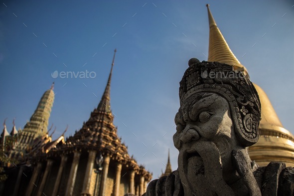 Protector of the temple Stock Photo by Tonkpils | PhotoDune