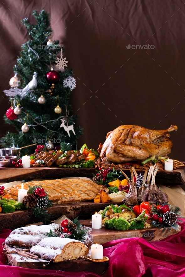 Set up menu for Christmas Stock Photo by mirwan80 | PhotoDune