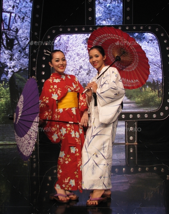 dancers are dancing japanese dance Stock Photo by ceetroc9 | PhotoDune