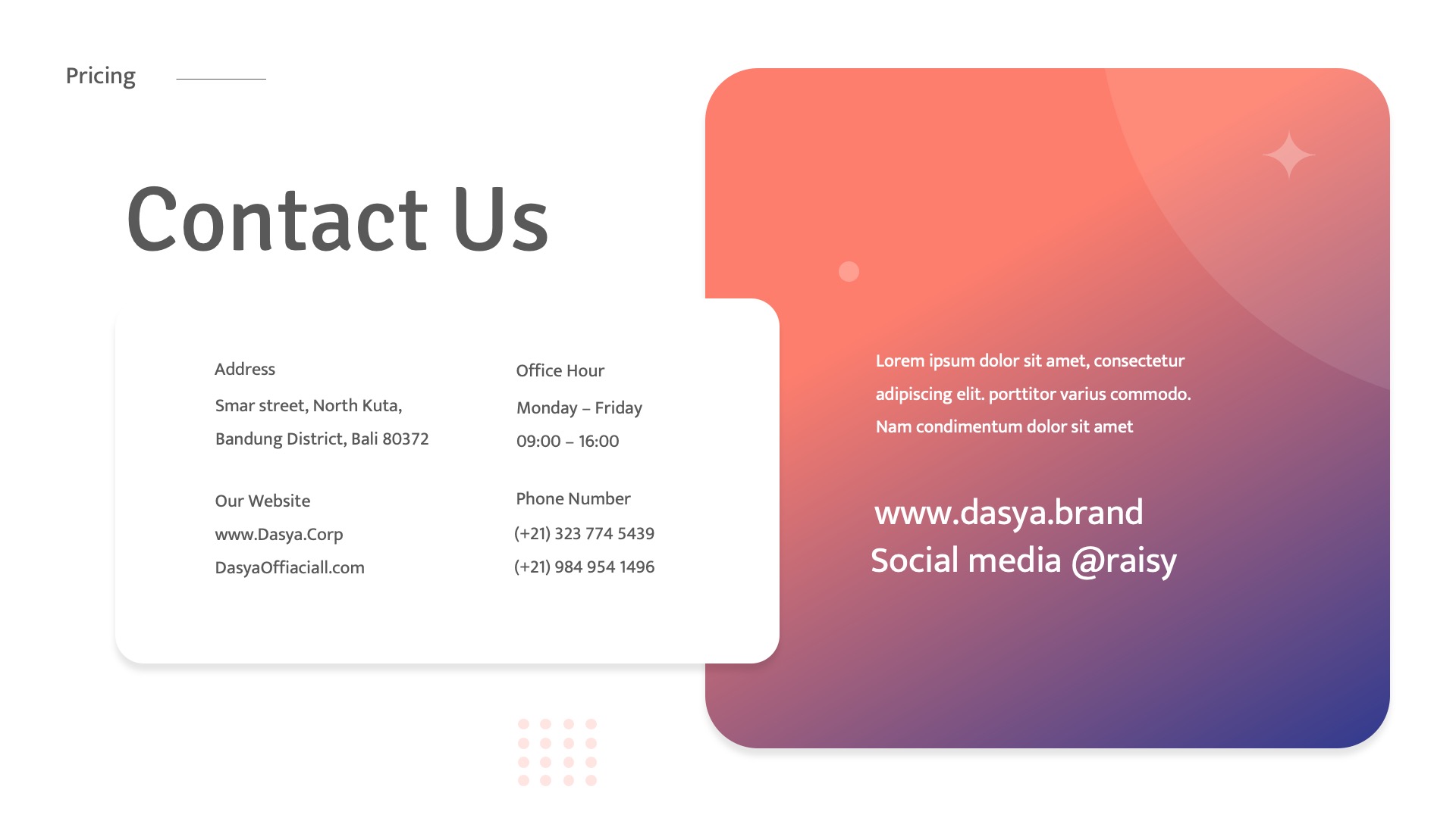 Raisy Powerpoint Business Proposal Presentation Presentation ...