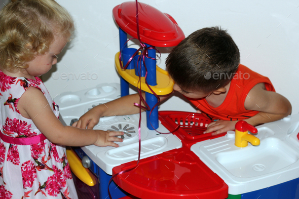 children playing Stock Photo by ametov41 | PhotoDune
