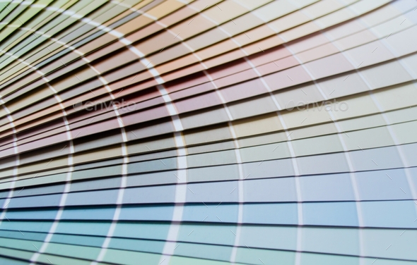 Paint samples colors swatch, interior design. Abstract background copy ...