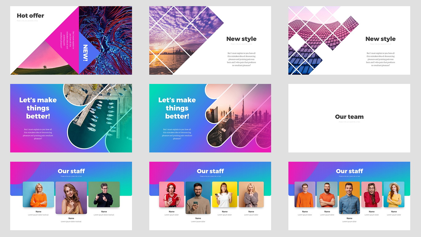 Creative Pitch Deck Infographics, Presentation Templates | GraphicRiver
