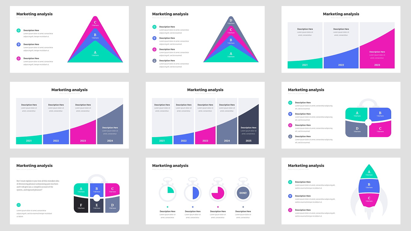 Creative Pitch Deck Infographics, Presentation Templates | GraphicRiver