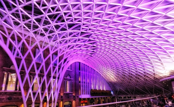 King's cross station architecture Stock Photo by trandafirreihan ...