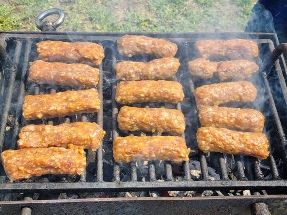 Traditional romanian bbq Stock Photo by trandafirreihan | PhotoDune