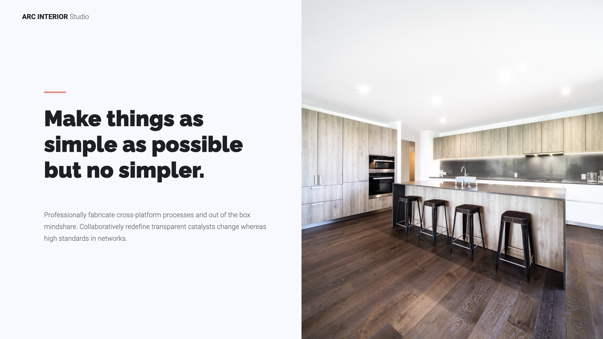 ARC Interior Presentation Template (Keynote), Presentation Templates