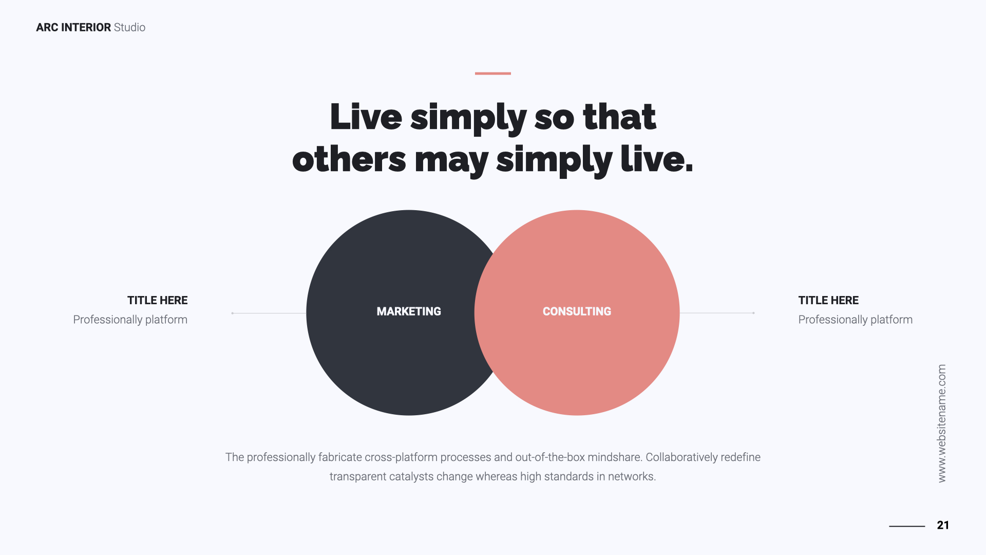 ARC Interior Presentation Template (Keynote), Presentation Templates