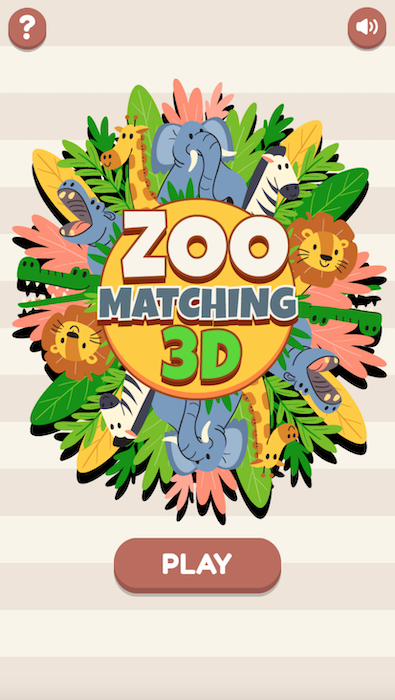 Premium Game - Zoo Matching 3D - HTML5,Construct3 by hvgragame | CodeCanyon