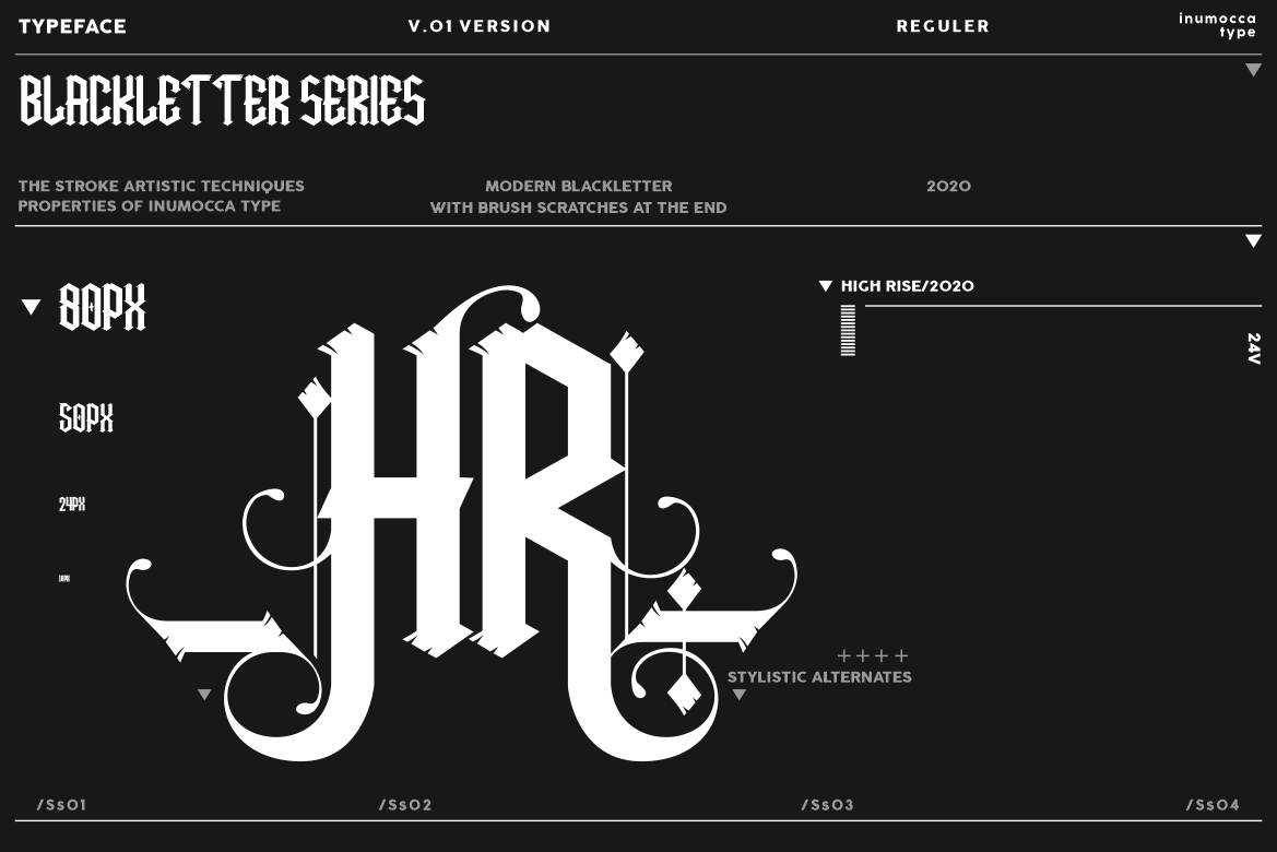 High Rise, Fonts | GraphicRiver