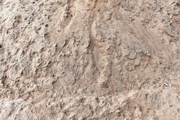 Surface of clean dry sand on a sand pit. rough, surface, day, leisure ...