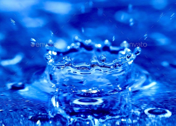 Simple splash in water Stock Photo by darrenb29 | PhotoDune