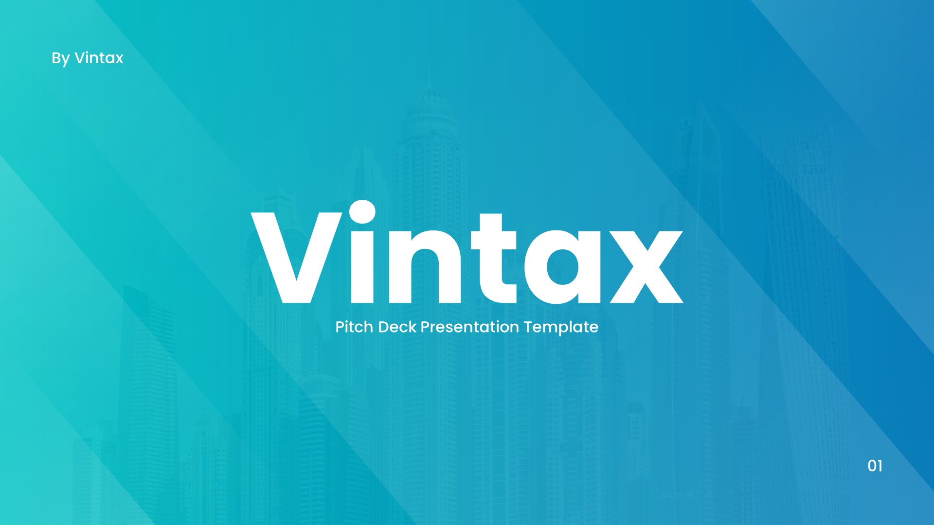 Vintax - Multipurpose Pitch Deck Keynote Template, Presentation Templates