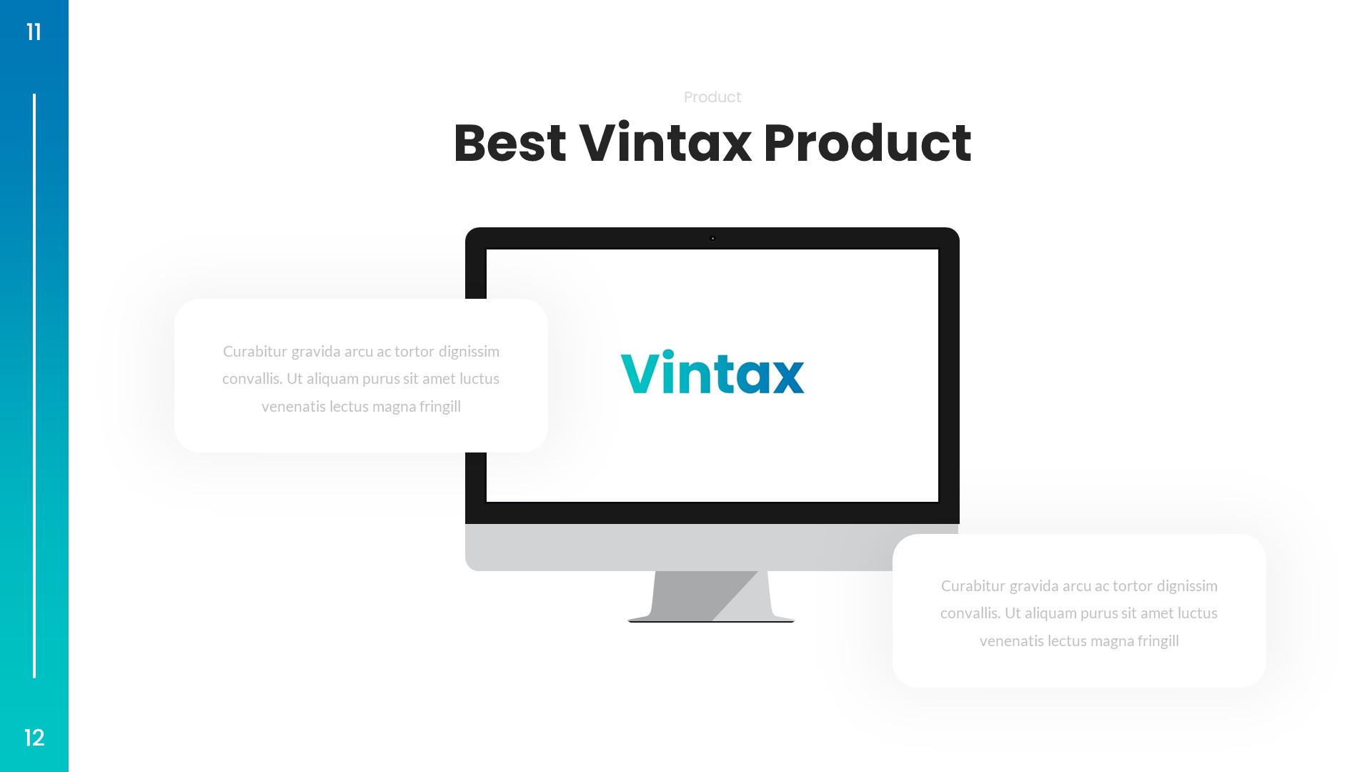 Vintax - Multipurpose Pitch Deck Keynote Template, Presentation Templates