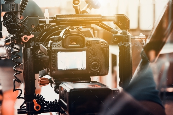 behind the scenes, cameraman on set Stock Photo by osbmxhouse | PhotoDune