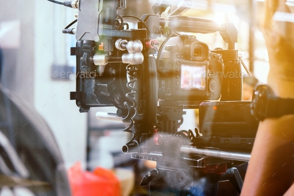 behind the scenes, cameraman on set Stock Photo by osbmxhouse | PhotoDune