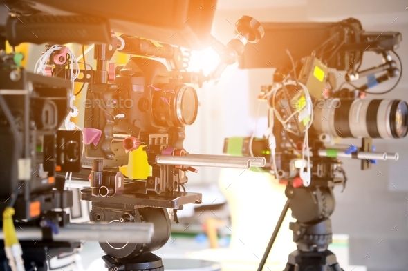 Camera on film set Stock Photo by osbmxhouse | PhotoDune