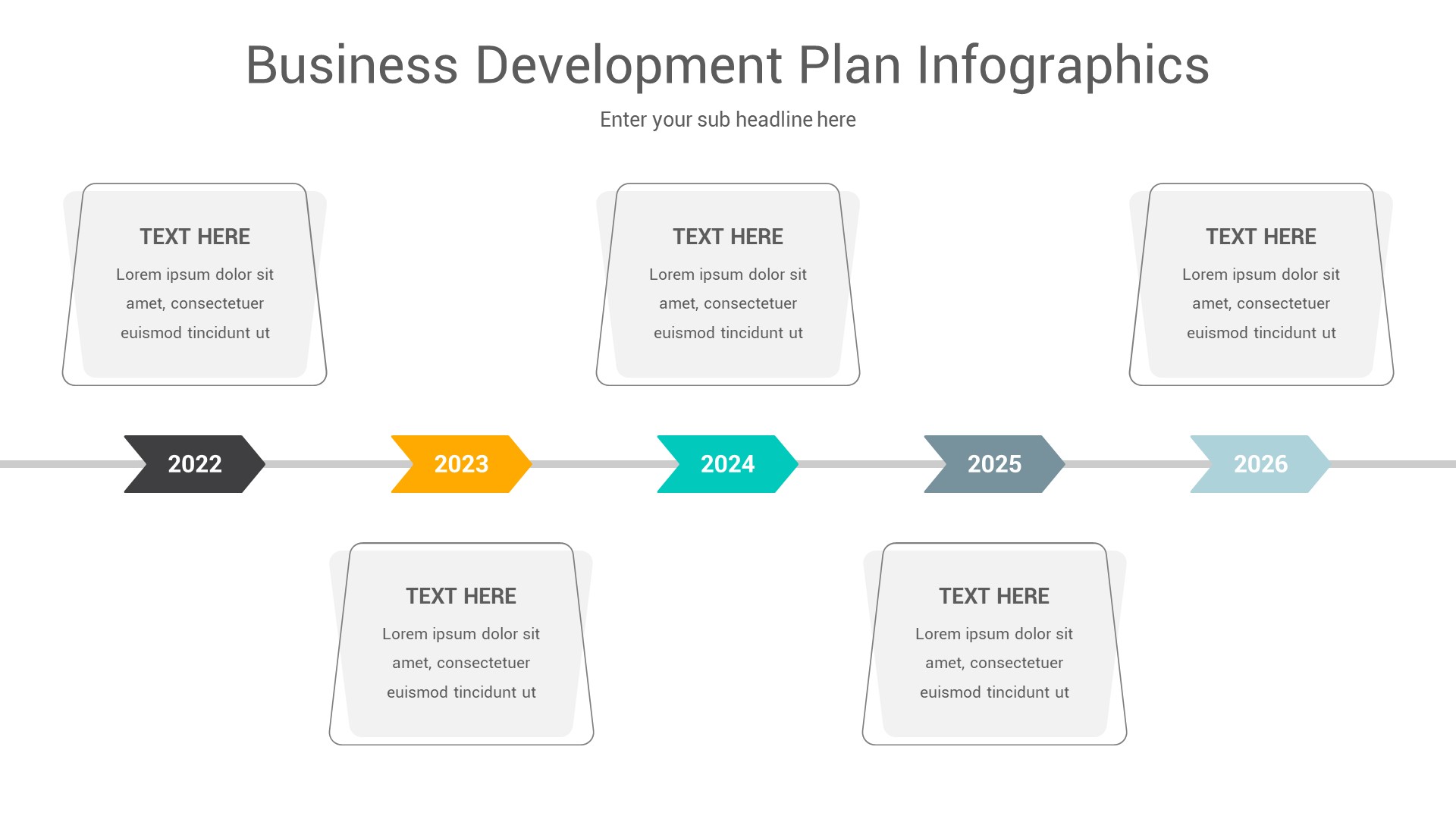 Business Development Plan Infographics Powerpoint Template ...