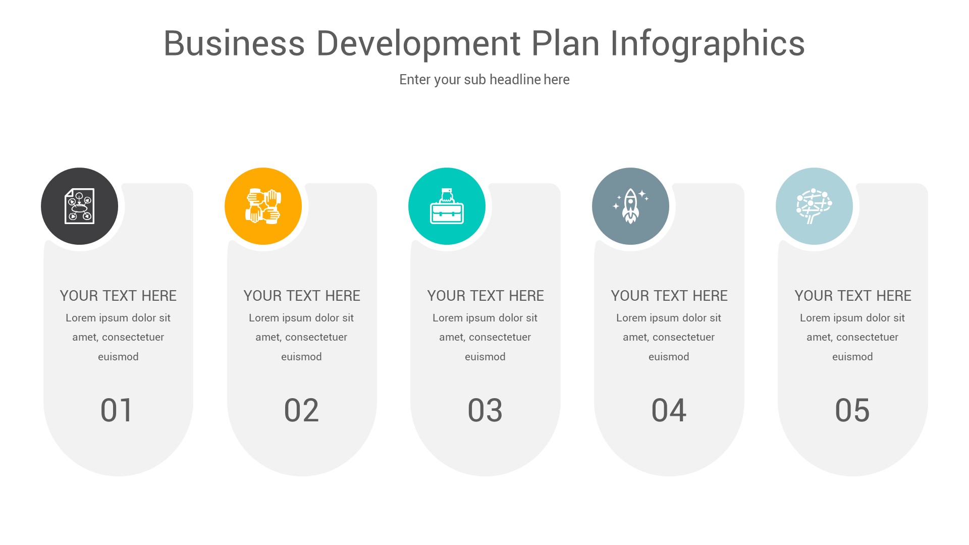 Business Development Plan Infographics Powerpoint Template ...