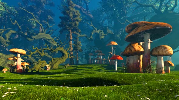 Fantastic Forest And Plants, Motion Graphics | VideoHive